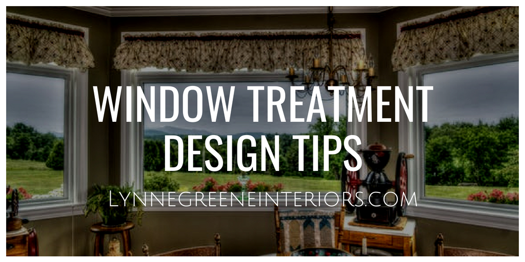 5 Window Treatment Design Tips for 2018 - Lynne Greene Interiors ...